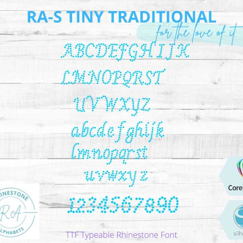 True Type Font - Etsy