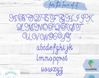 RA-S Bold 3 Typeable Rhinestone Font - Etsy