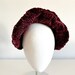 Vintage Burgundy the Lorraine Bonnet Style Hat Vintage Bonnet Hat - Etsy