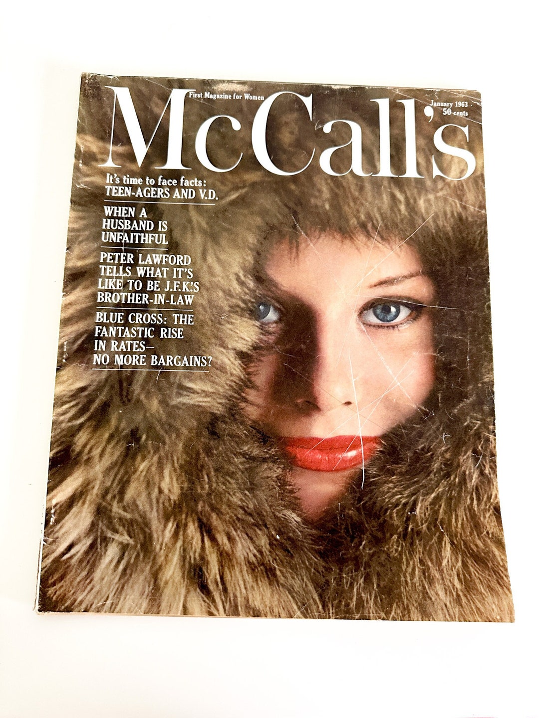 Vintage Mccall's January 1963 Women's Magazine | Vintage Advertisement ...