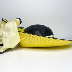 Vintage David M Hat With Bow Detailing| Wedding Hat| Racetrack Hat ...