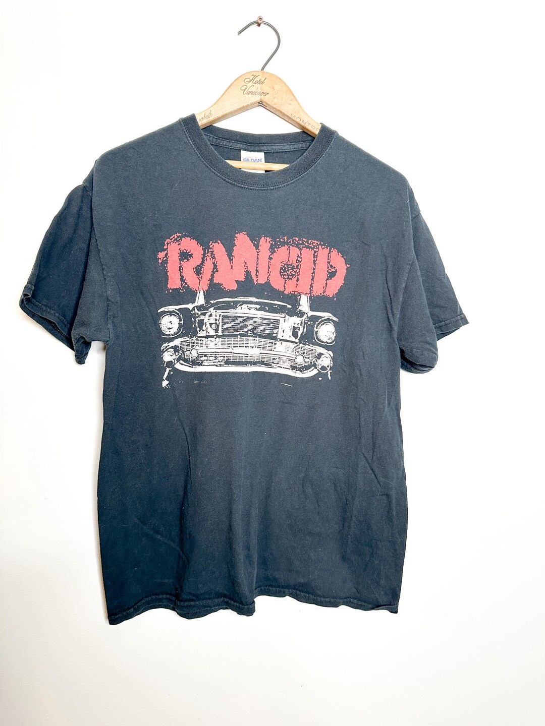 Vintage Rancid Car Time Bomb Band Tee | 90s Vintage Band Tee - Etsy