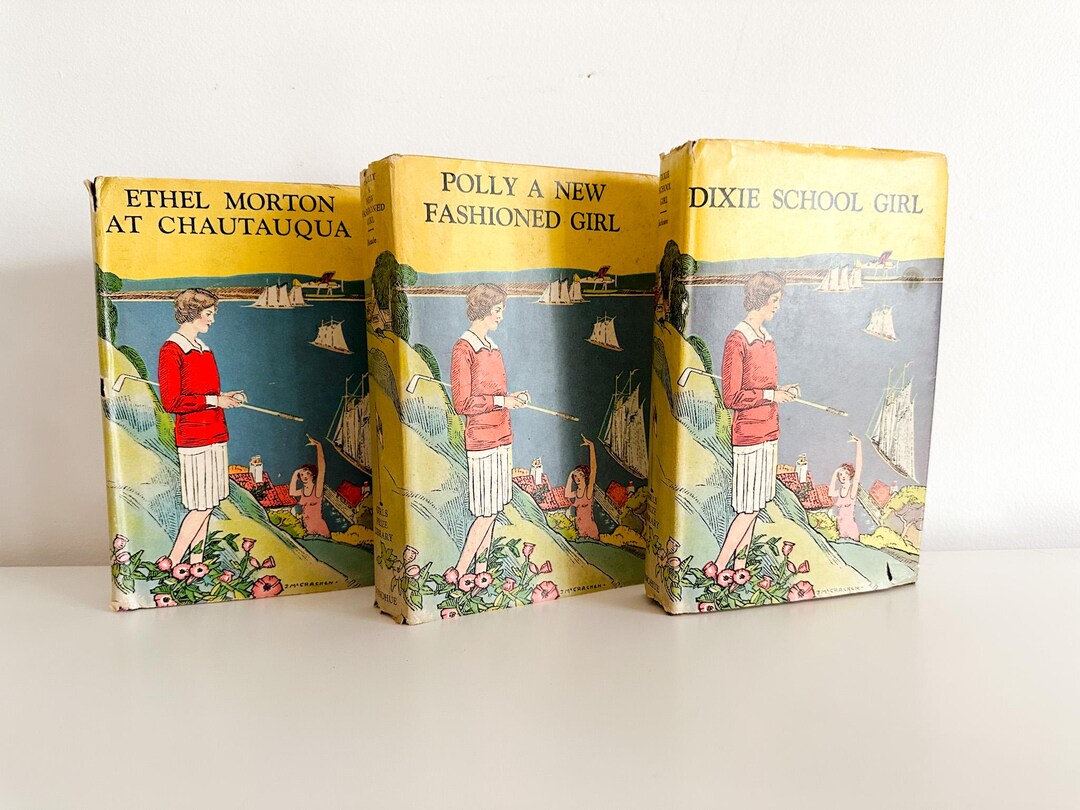 Lot of Three Vintage Books | 1930s Vintage Books | Vintage Girls’ Prize ...