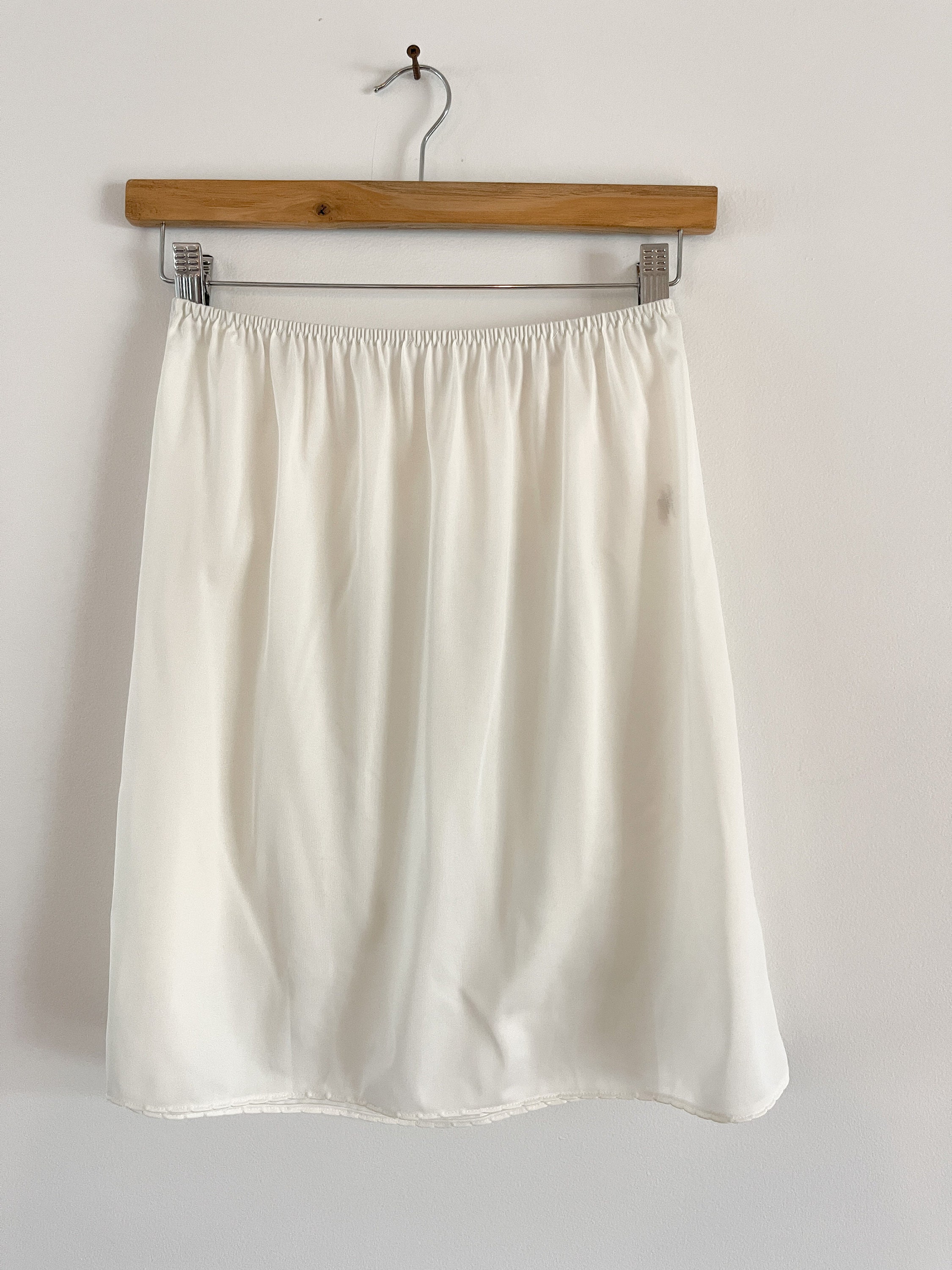 Vintage French Maid Cream Half Slip | Vintage Undergarments | Vintage ...