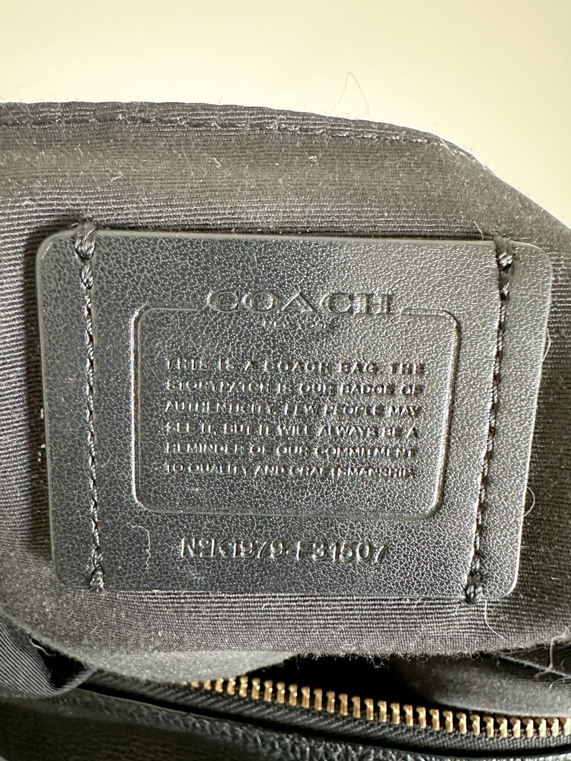 Authentic Coach Abby Duffel Crossbody Bag in Black Pebble Leather With ...