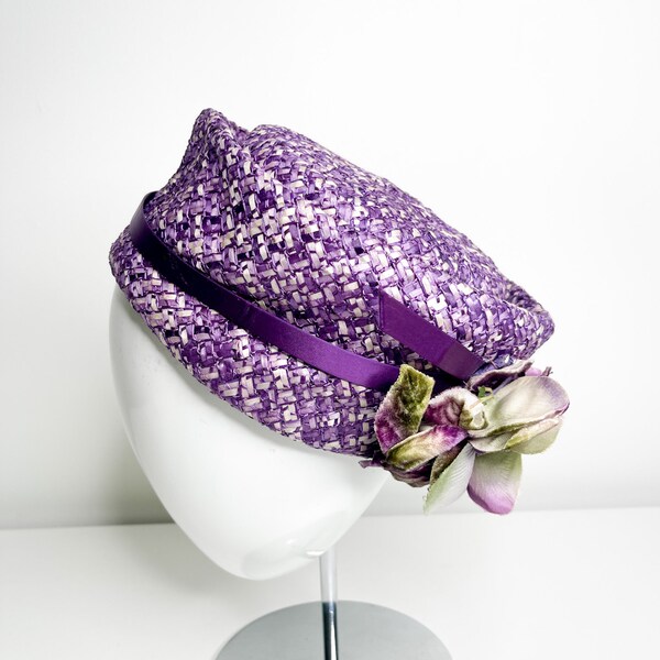 Vintage Pill Box Hat - Etsy