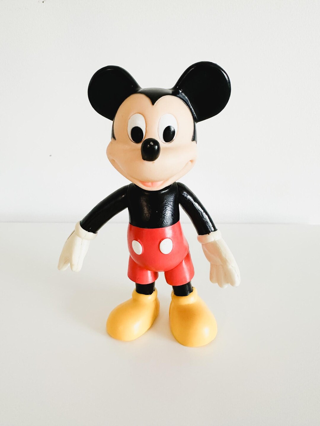Vintage Mickey Mouse Figurine With Movable Parts | Vintage Disney ...