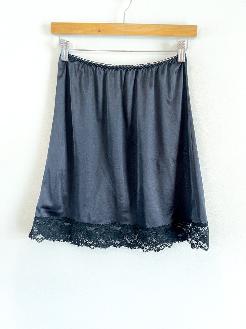 Vintage Arianne Canada Black Half Slip Vintage Undergarments Vintage ...