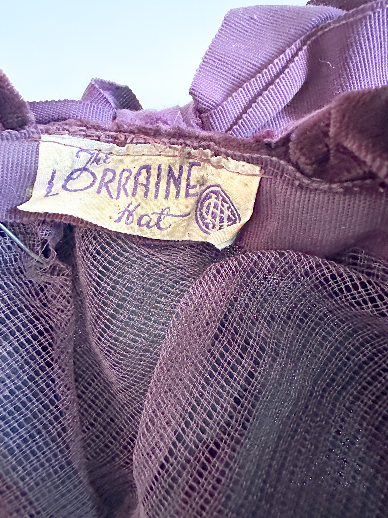 Vintage Burgundy the Lorraine Bonnet Style Hat Vintage Bonnet Hat - Etsy