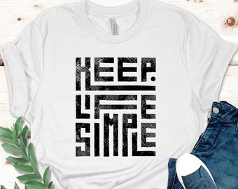 Simple Life Shirt - Etsy