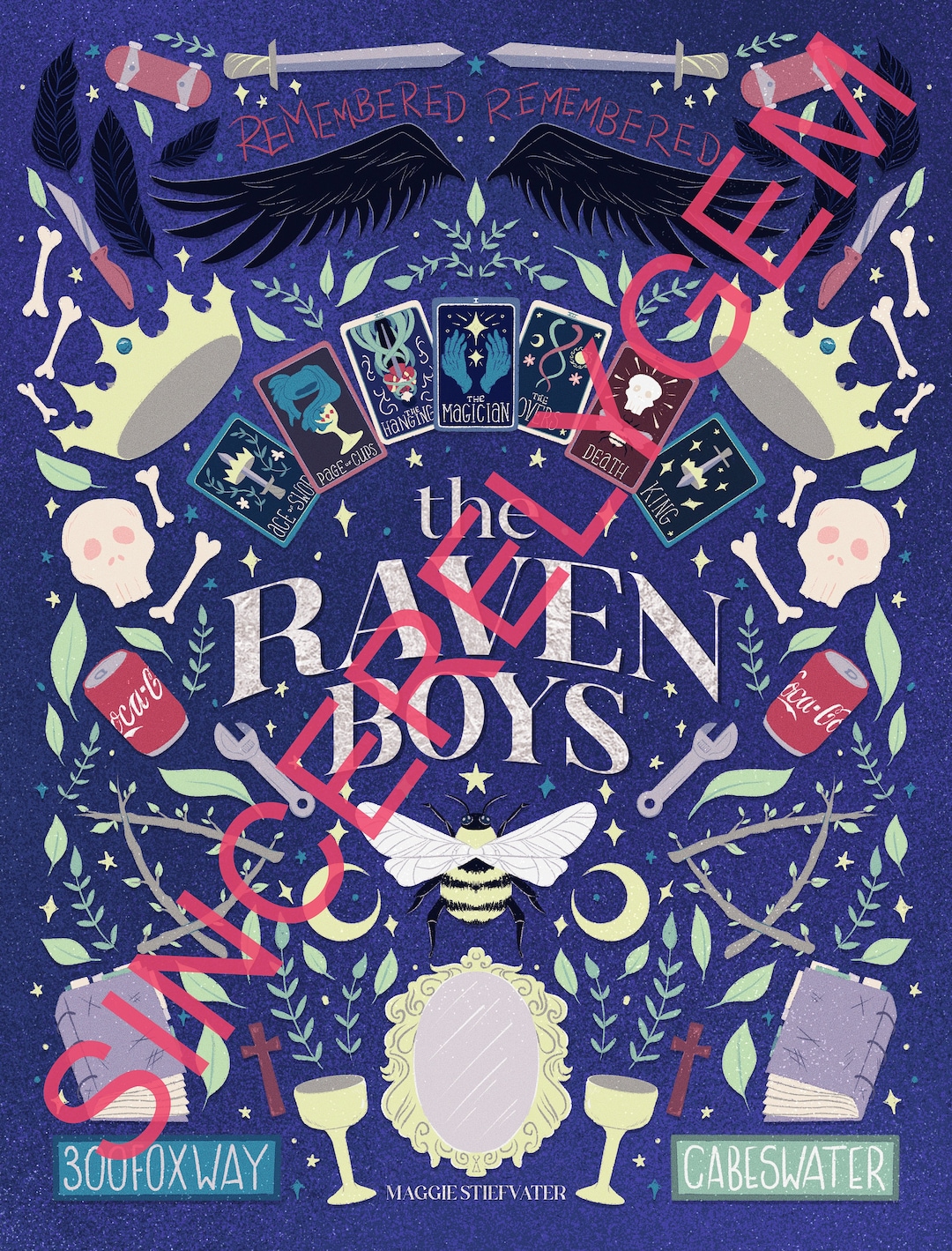The Raven Boys - REIMAGINED - Digital Cover Download - Etsy