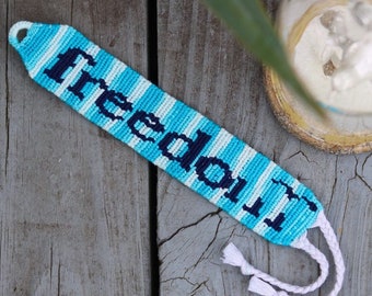 Hawaiian Flower Woven Handmade Alpha Friendship Bracelet - Etsy