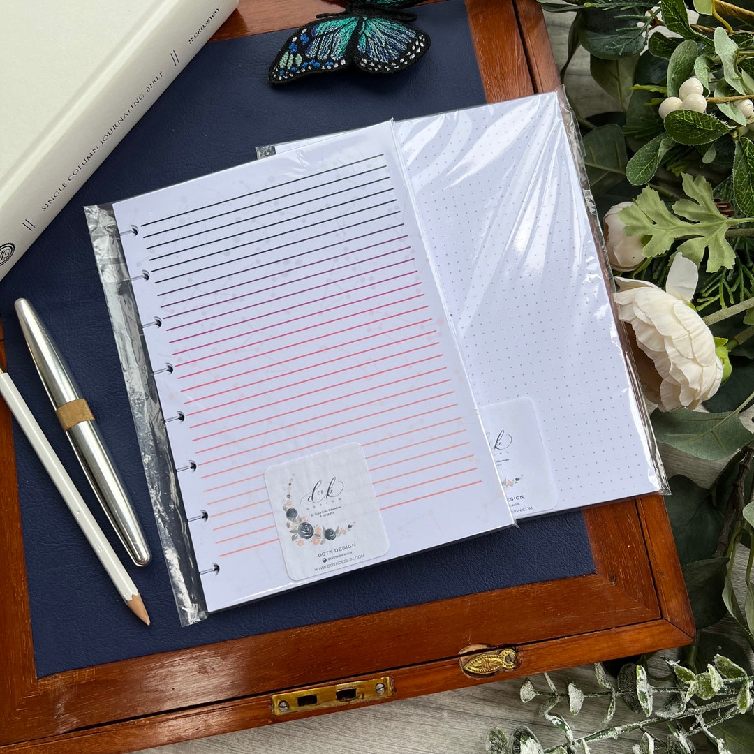 Fearfully and Wonderfully Made - A5 Note Paper Discbound - Lined or Dot ...