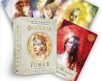 Goddess Power Oracle Deck & Guidebook - Etsy