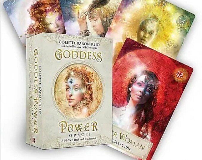 New Goddess Power Oracle Deck With A Downloadable Guidebook Oracle