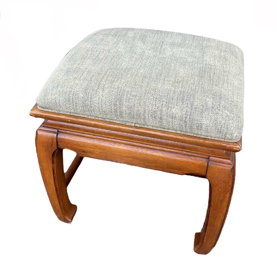 Thomasville Mystique Vanity Bench FREE SHIPPING - Vintage Pecan Wood ...