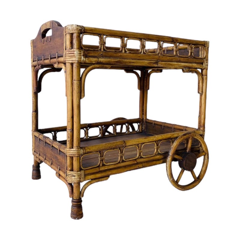 Rustic Bar Cart - Etsy