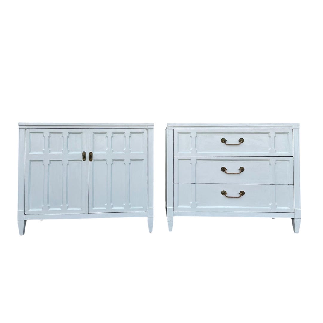 Large Nightstands 30" Tall X 36' Wide by Drexel Triune - Set of 2 ...