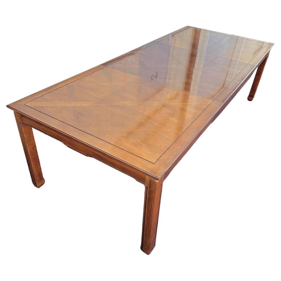 Chinoiserie Dining Table by Thomasville Mystique 72" to 108" Long ...