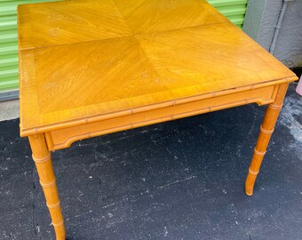 Bamboo Game Table | Etsy