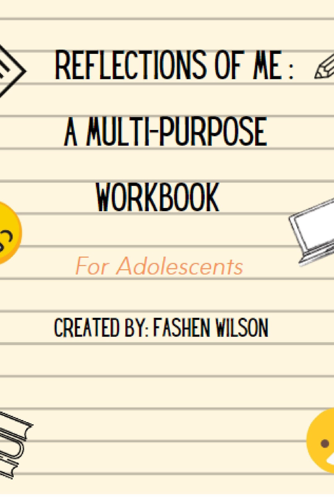 Reflections of Me: A Downloadable Workbook for Adolescents - Etsy