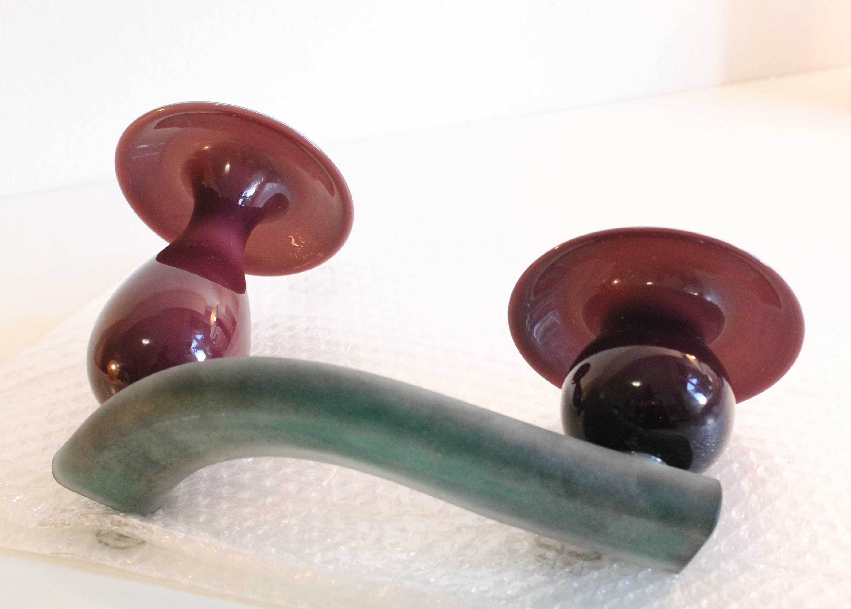 Murano Glass Sculpture antefila Series by Emmanuel Babled for VENINI // 99 Pieces Limited Series ...