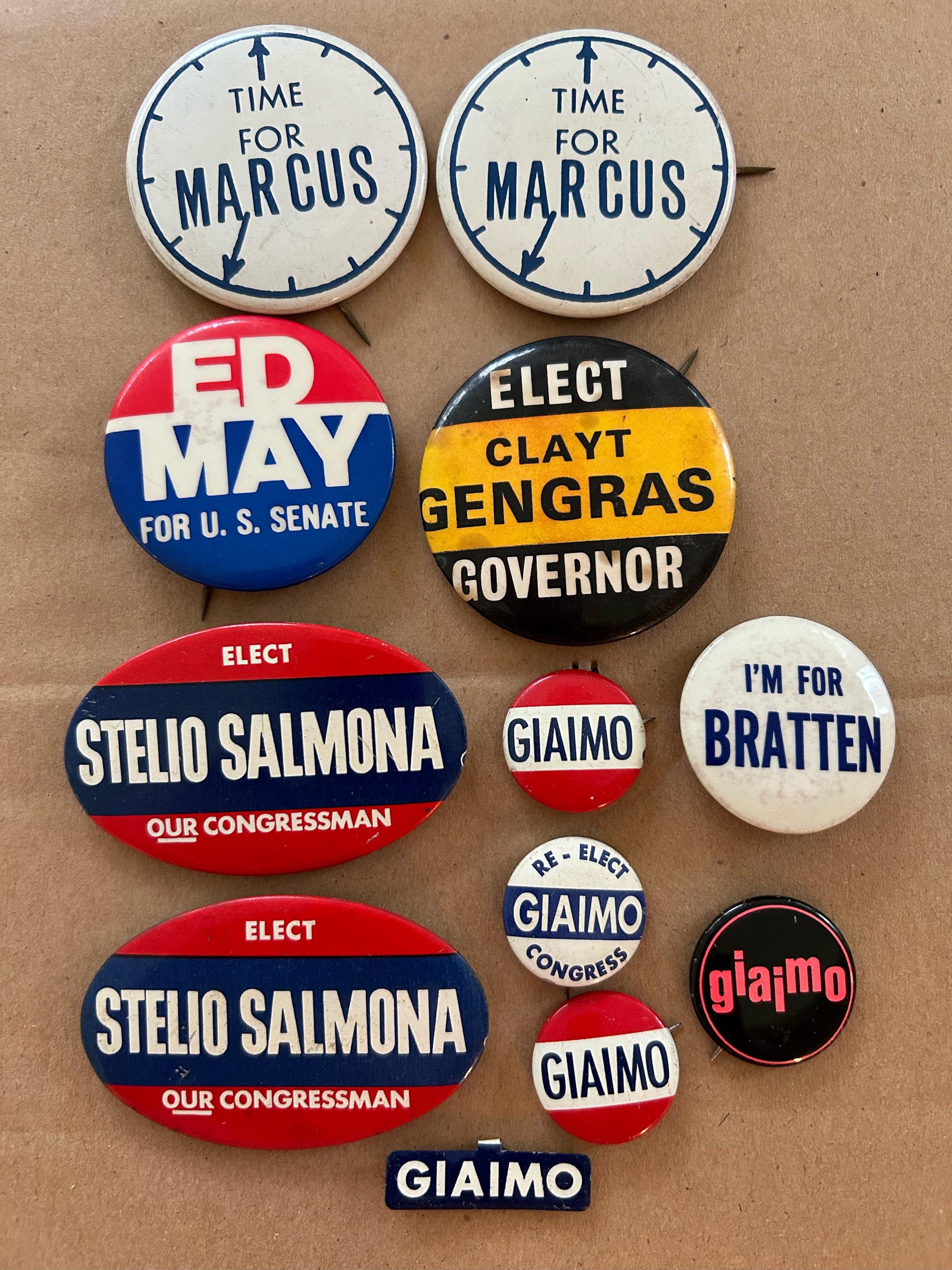 25 Vintage Political Campaign Button Pins Richard Nixon Johnson - Etsy