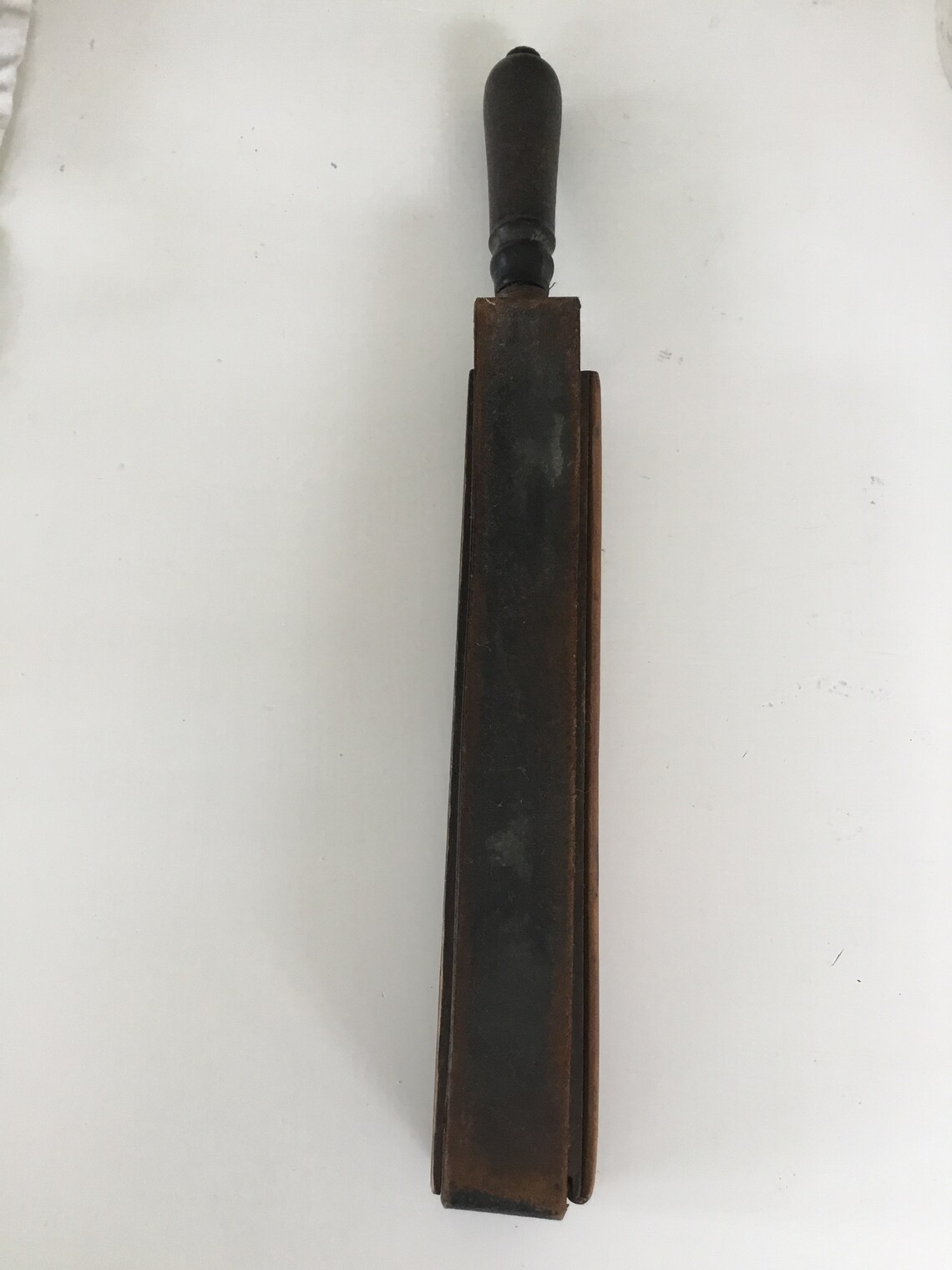 Two Antique Leather and Wood Razor Strops Antique Barbers - Etsy