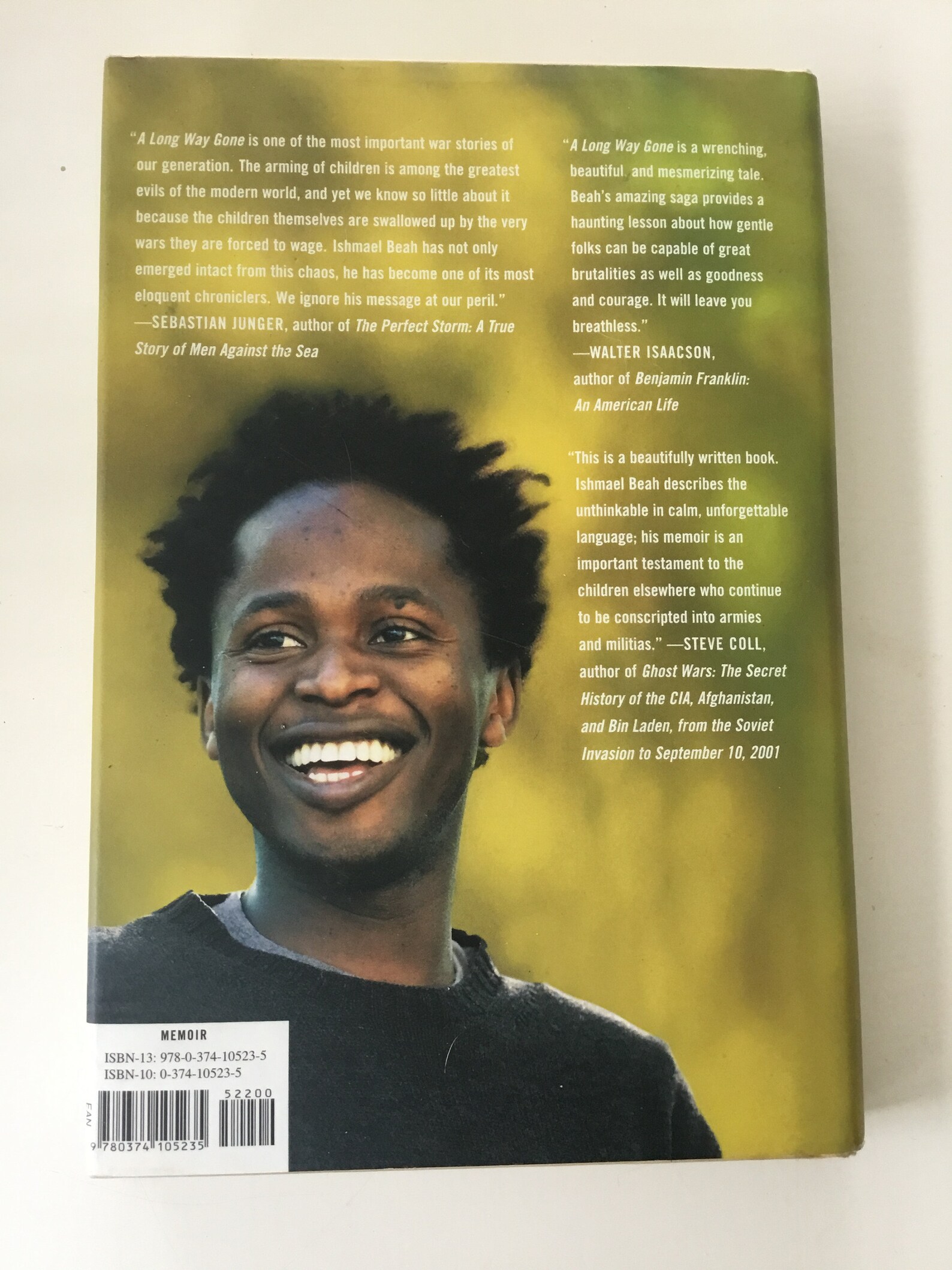 A Long Way Gone Book by Ishmael Beah - Etsy