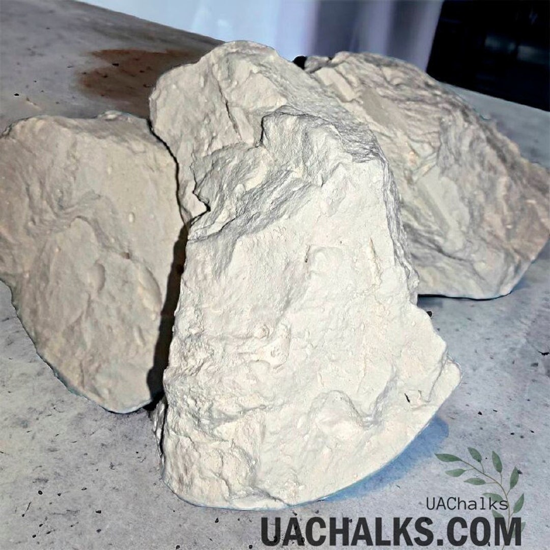 White Natural Clay "vinnitskiy" Kaolin From 200 Gram to 1 Kg Organic ...