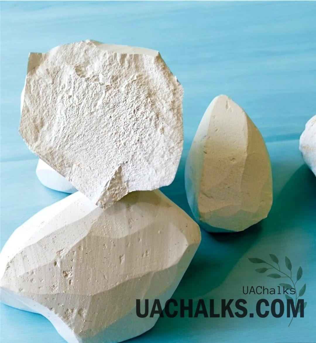 OSKOL CHALK Natural Ukrainian Lump Chalks, 200 G-1 Kg Wholesale - Etsy