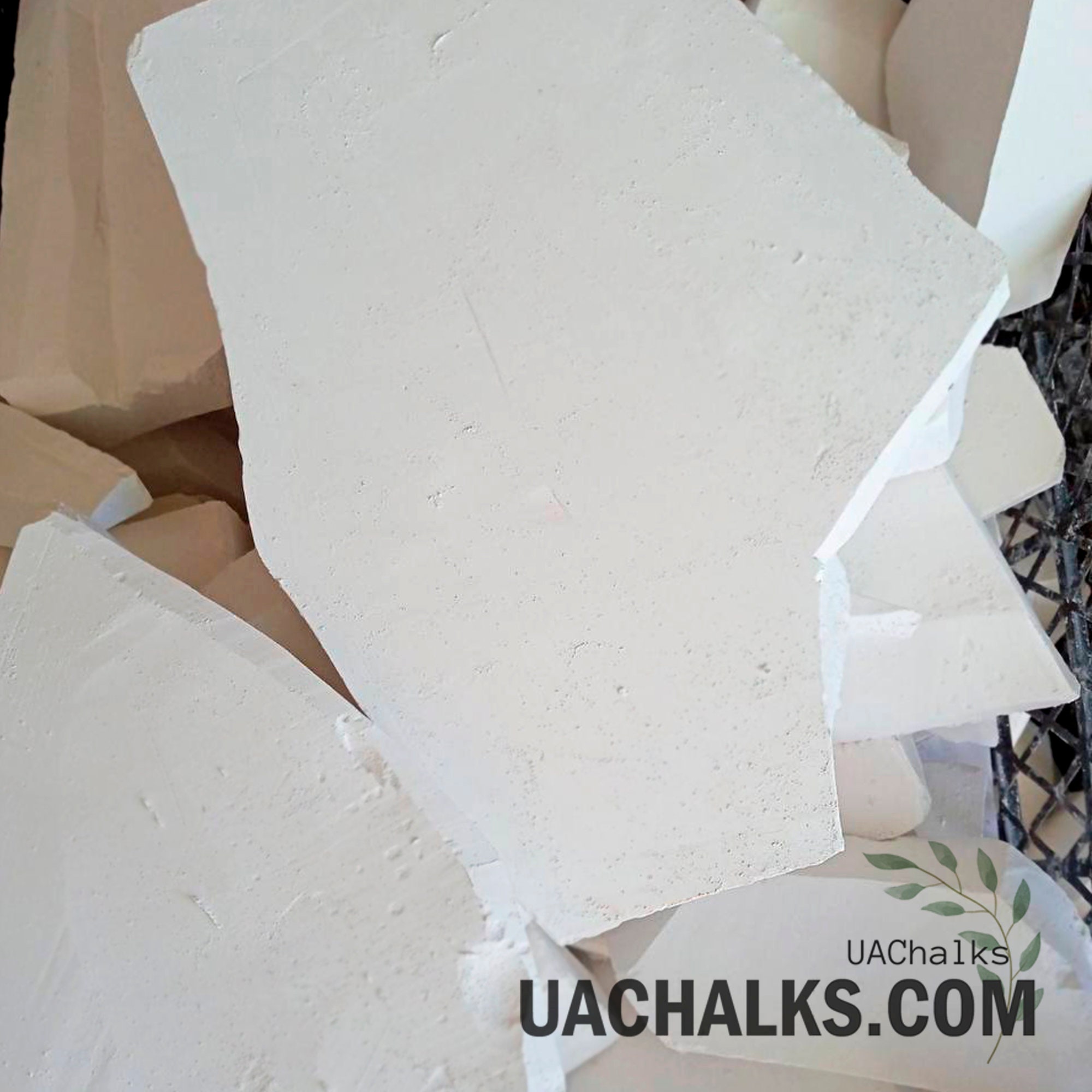 SAWN CHALK PLATES Natural Ukrainian Lump Chalks, 430 Gm 930 Gm - Etsy