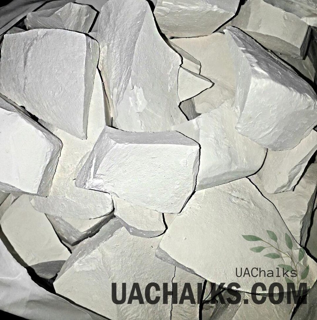 PROLISOK CHALK Natural Ukrainian Lump Chalks, 200 G-1 Kg Wholesale - Etsy