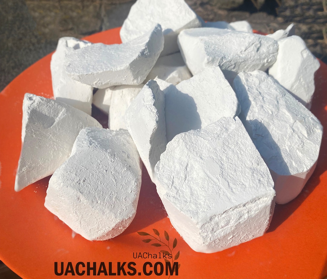 VELVET CHALK Natural Ukrainian Lump Chalks, 200 G-1 Kg Wholesale - Etsy