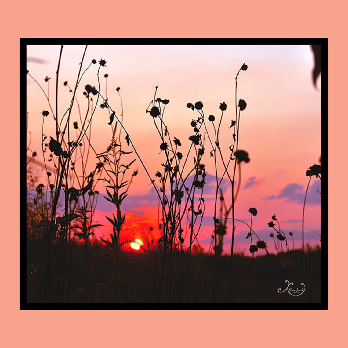 Sunset Diamond Dot Art - Etsy
