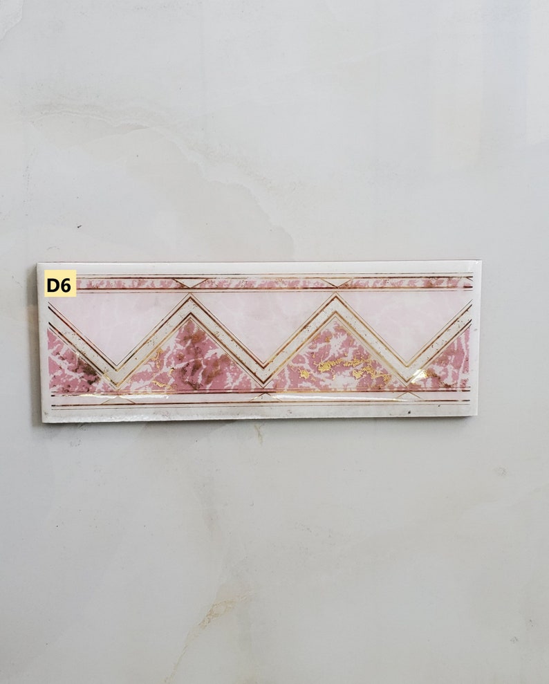 Trim-decor-cenefa-tile 8"x3" - Etsy