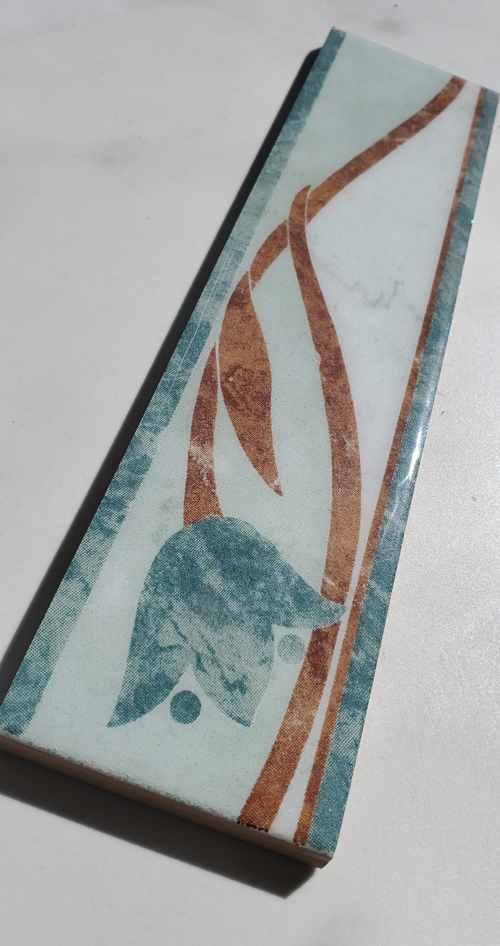 Decorative Ceramic Tile Trim 2.5 X10 Inches - Etsy