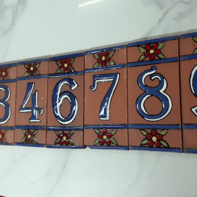 Tile House Numbers - Etsy