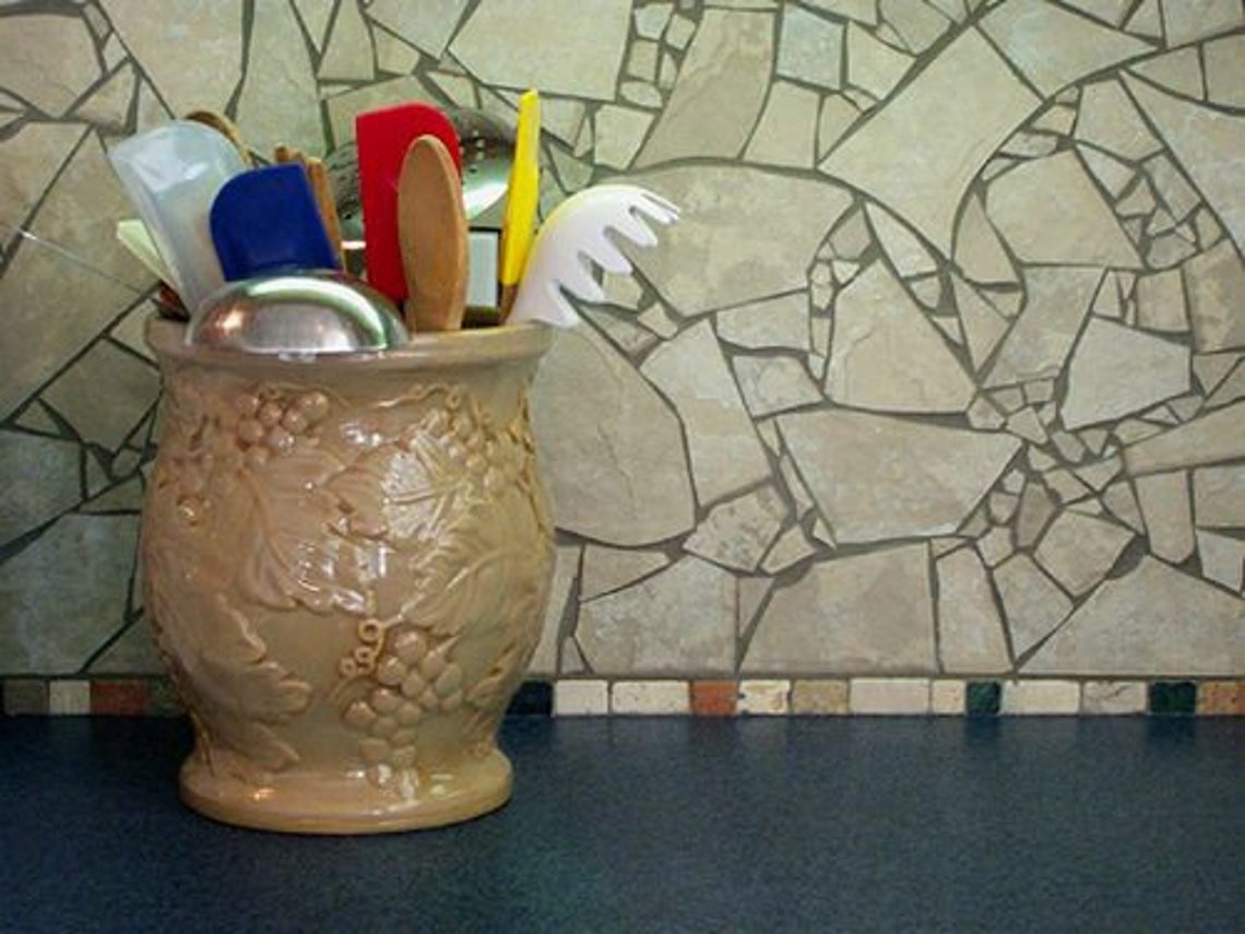 Broken Tile porcelain Tile-brightness - Etsy