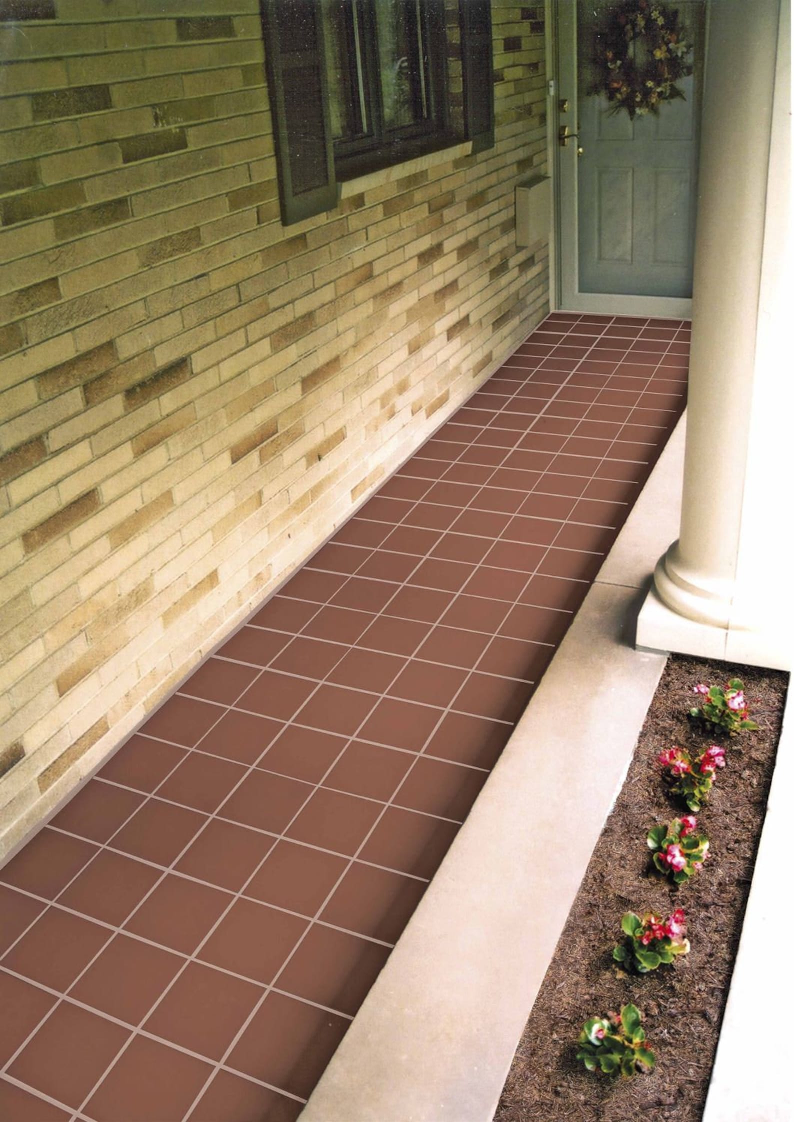 Quarry-6x6 Colonia Red-ceramic Tile-quarry TILE 6x6 red - Etsy