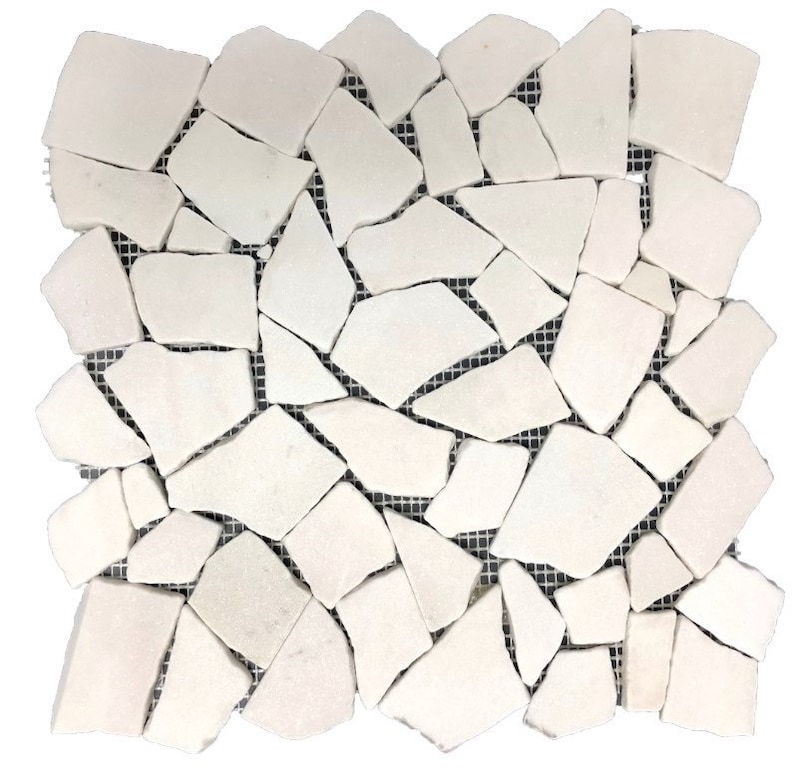 Pebbles Shower Tile-mesh-mounted Mosaic Tile natural Stone - Etsy