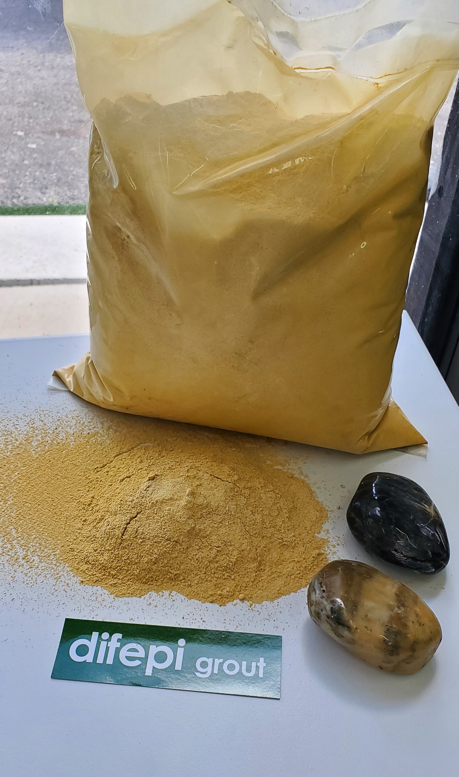 Mustard Grout (sanded Grout & Unsanded Grout ).anti Fungus ,with Sealer ...