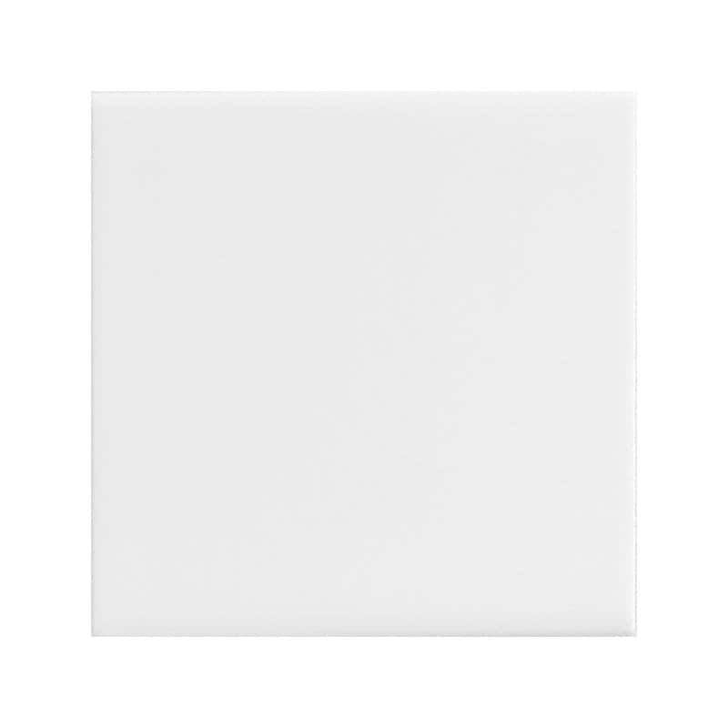 WHITE TILE (4 1/4 X 4 1/4 Inches) Shiny Glossy -(coaster Tile ,mosaics ...