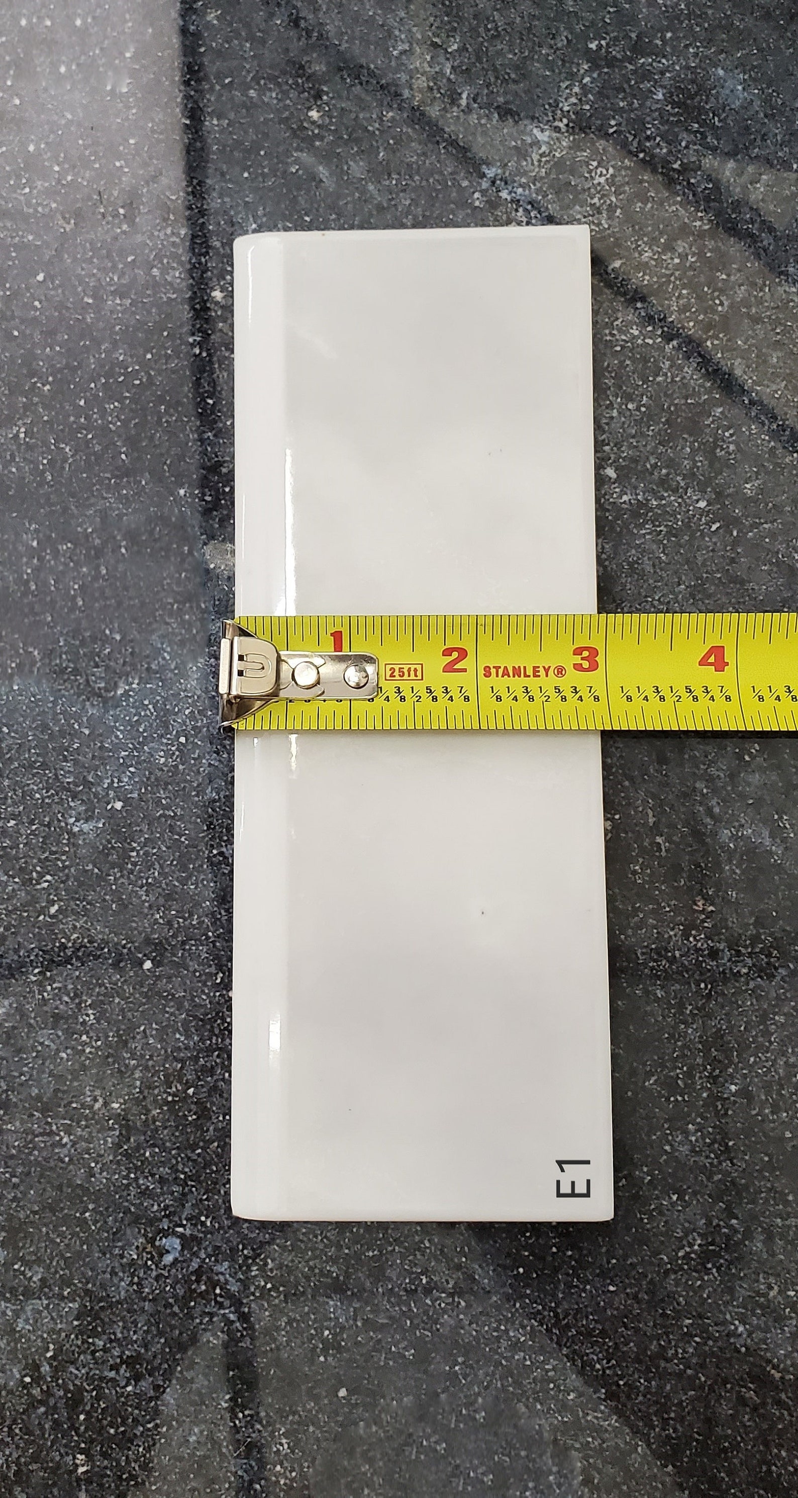 Ceramic Tile trim molding 3 x 8 | Etsy