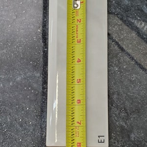 Ceramic Tile- Trim Molding 3" X 8" - Etsy