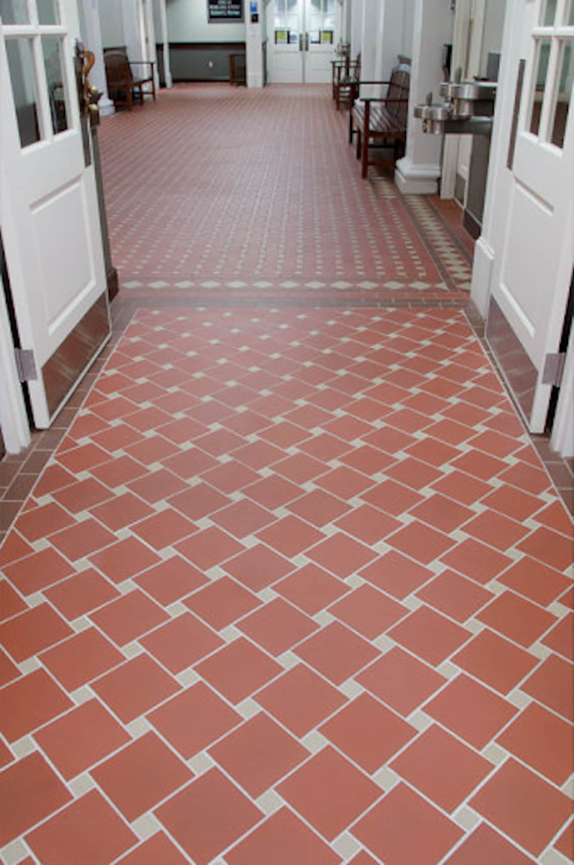 Quarry-6x6 Colonia Red-ceramic Tile-quarry TILE 6x6 red - Etsy