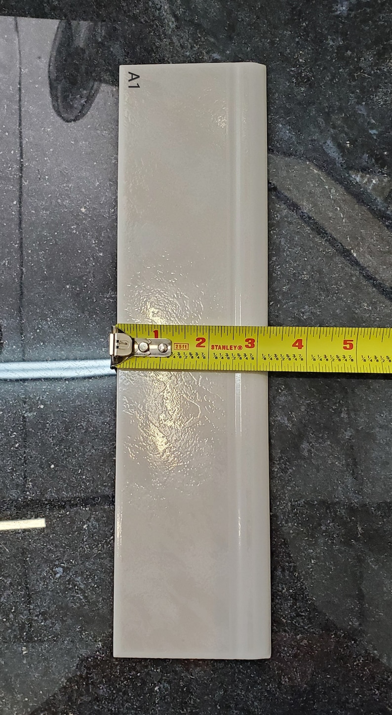 Baseboard-ceramic Tile Trim Molding 3x12 inchesrodapie | Etsy