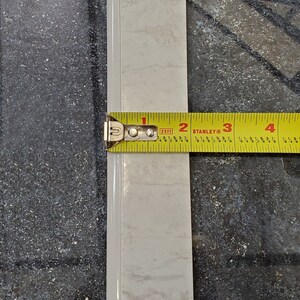 Bullnose -trim Molding 2" X 10"-ceramic Tile - Etsy