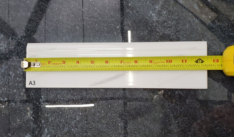 Baseboard-ceramic Tile Trim Molding 3x12 inchesrodapie | Etsy