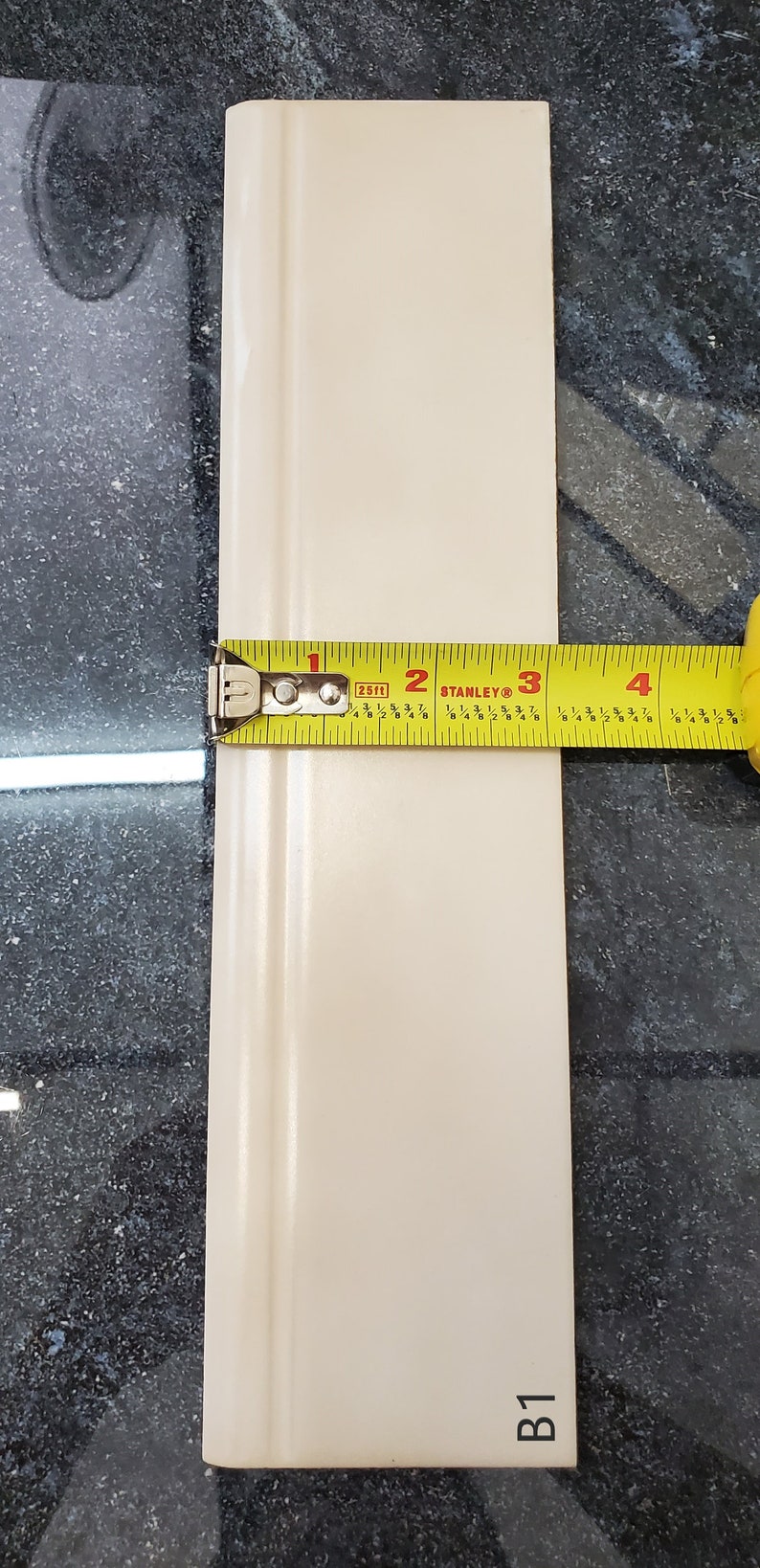 Baseboard-ceramic Tile- Trim Molding 3" X 13" - Etsy